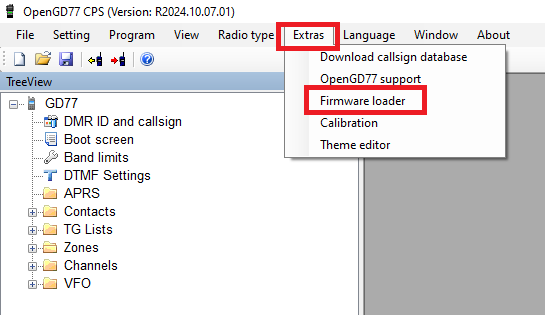 OpenGD77 Firmware and CPS